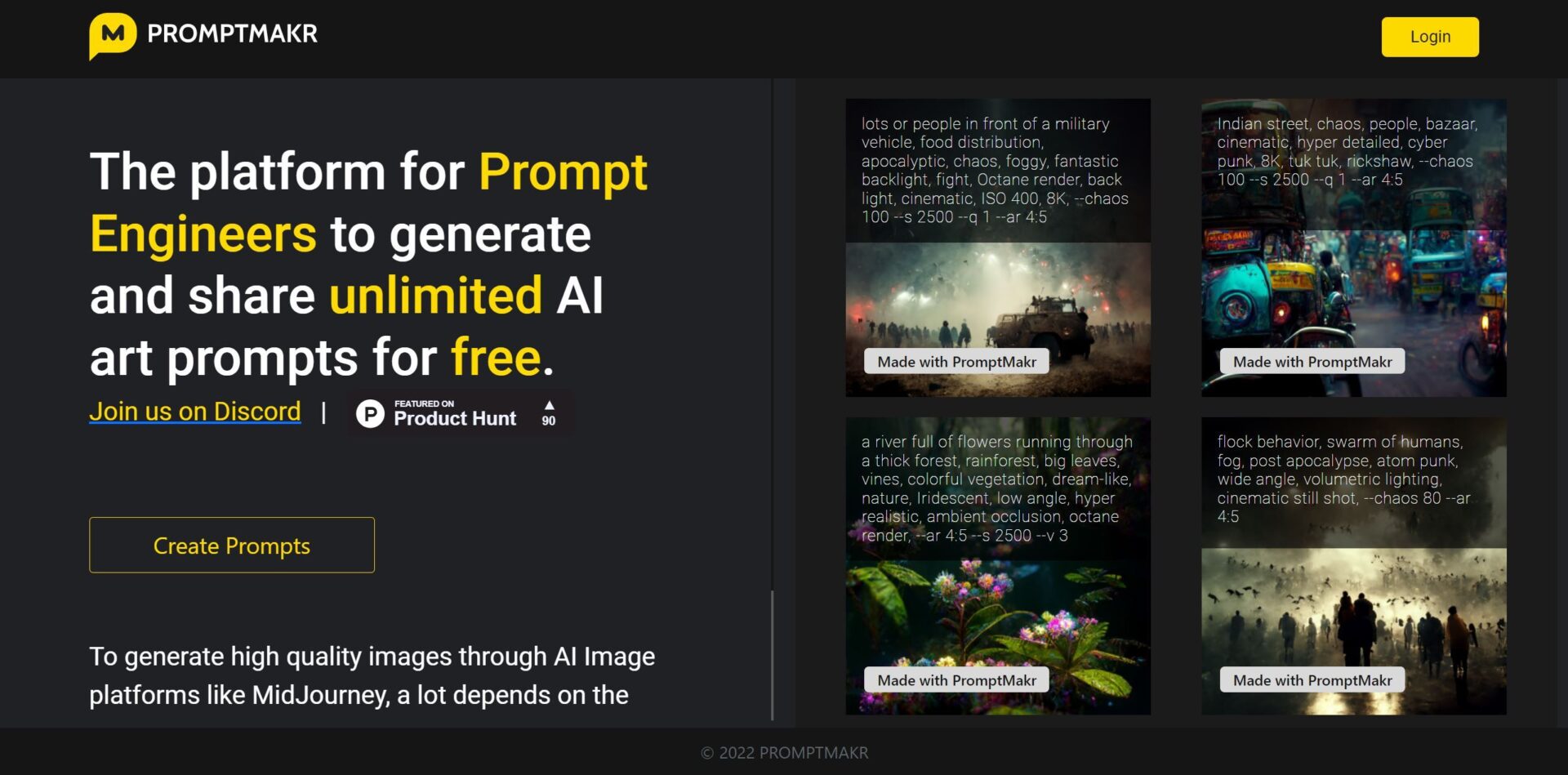 Chat GPT Prompt Hub - Discover, curate and share ChatGPT prompts all in one place